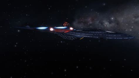 The Sovereign Class Starship