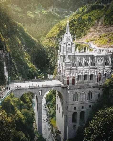 Las Lajas Sanctuary Colombia The National Shrine Basilica Of Our Lady