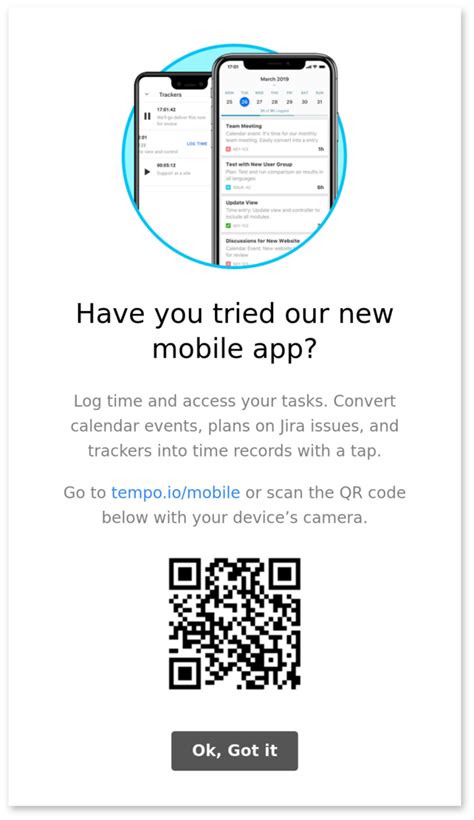 Design Spotlight Tempos Efficient Qr Code Modal