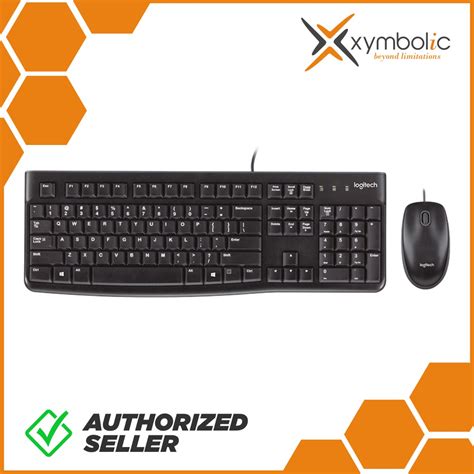 Logitech Mk120 Usb Keyboard And Mouse Combo Shopee Philippines