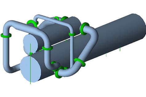 Double Burner Chamber Assembly Stress Analysis • Dynaflow Research Group