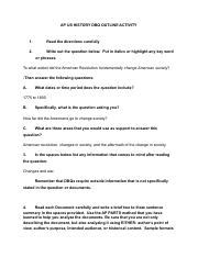 Dbq Outline Ap Ushistory Pdf AP US HISTORY DBQ OUTLINE ACTIVITY 1 Read The Directions