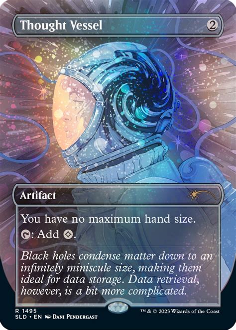 Thought Vessel Galaxy Foil Secret Lair Drop Series Magic The