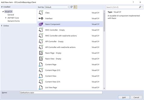 Blazor Learn Ef Core 9