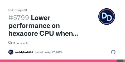 Lower Performance On Hexacore Cpu When Thread Scheduler Is Enabled · Issue 5799 · Rpcs3rpcs3