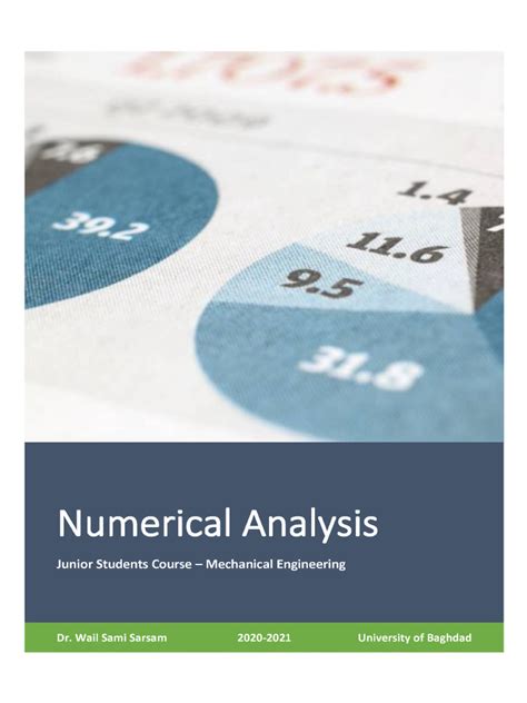 Numerical Analysis Pdf
