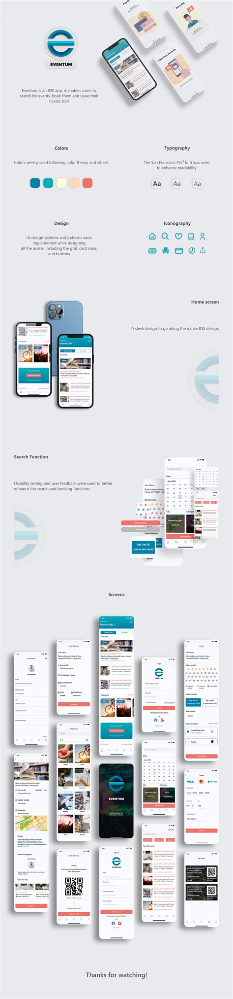 Events App UI Design On Behance Events App UI Design On Behance