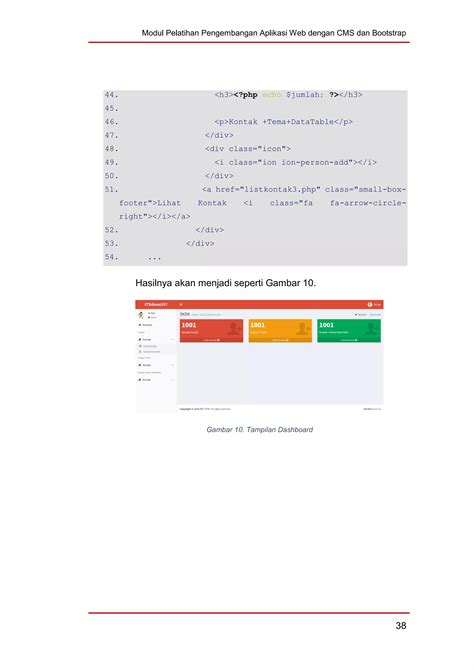 Training Module Web Application Development With Cms And Bootstrap Pdf