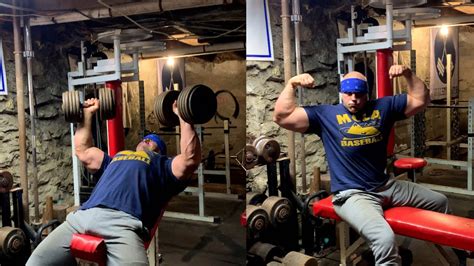 No Days Off Day 61 Chest And Biceps Motivation Bodybuilding Workout