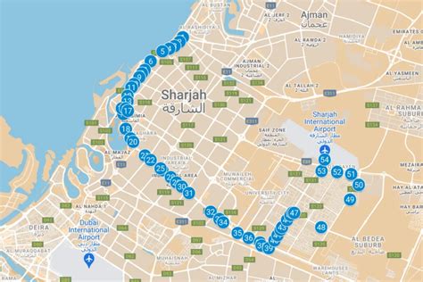 Al Sharq To Sharjah Airport 🚍 14 Bus Route
