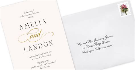 How To Write Wedding Invitation Envelopes 60 Photos