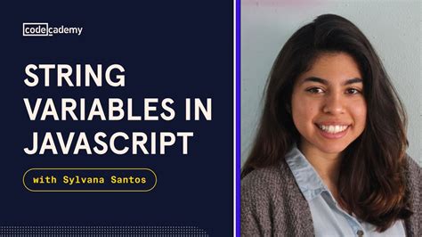 Beginner Javascript Project Tutorial Using Variables With Strings Youtube