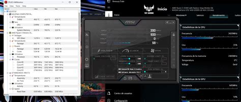 Fan Speed Temperature And Mv R Asustuf