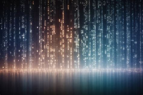 Binary Codes Data Ai Generated Images Stock Illustration Illustration
