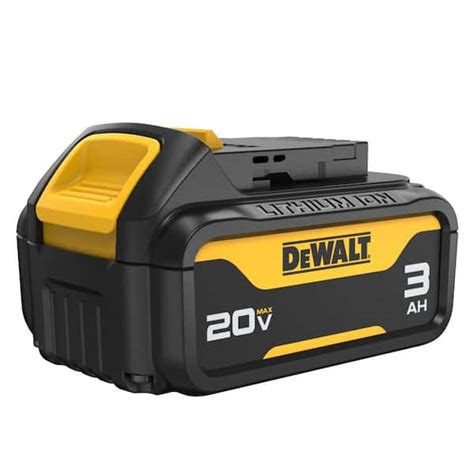 DEWALT V MAX Premium Lithium Ion Ah Battery Pack DCB The Home Depot