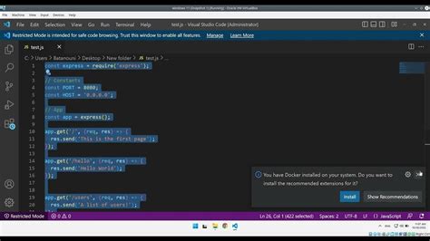 2 3 creaing a dockerfile on play with docker youtube