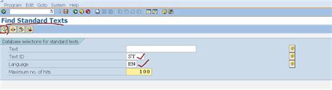 Standard Text Element In Script Sapcodes Standard Text Element In Script Sapcodes