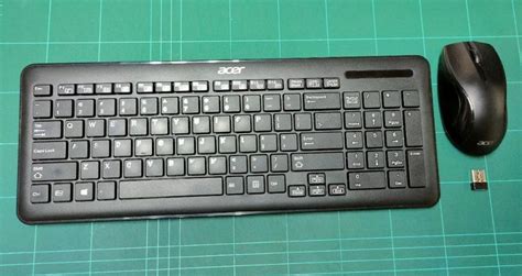 Acer Wireless Keyboard Mouse And Wireless Dongle Set Sk 9662 A116 Computers And Tech Parts