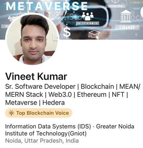 Delighted To Be Acknowledged As A Linkedin Top Voice In Blockchain Thrilled To Keep Providing