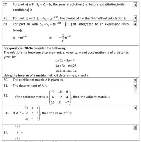 Solved 3 27 For Part A With S5 Vs B The General Chegg Com