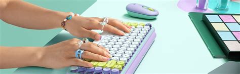 Buy Logitech POP Keys Wireless Mechanical Keyboard With Customizable Emoji Keys Daydream Online