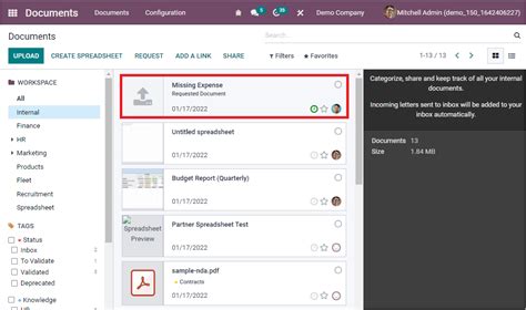 Document Management System In Odoo 15 Document Module