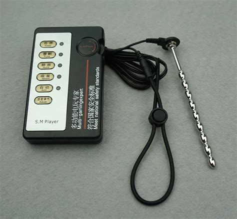 Erotic Shock Therapy Massage Orgasm Suit Male Horse Eye Stainless Steel