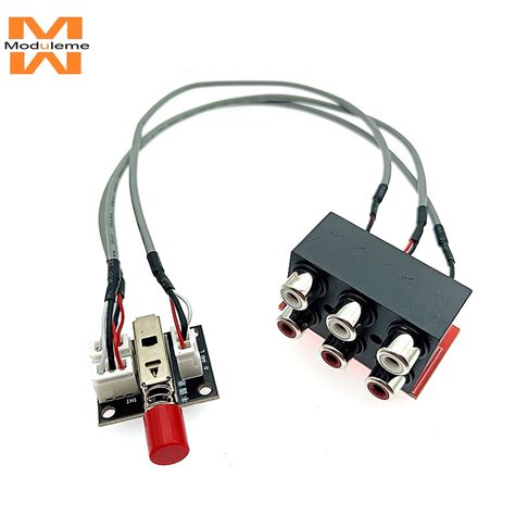 DIY Kits Audio Switching Board Audio Input Signal Selector Relay Module DIY Kits A Perfect Tool