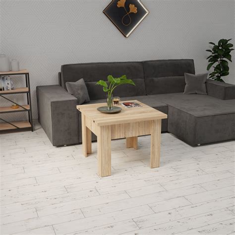 Журнальний стіл трансформер Неман КОМФОРТ ЛАЙТ Дуб сонома по ціні 4 537 00 грн грн Альтек мебель