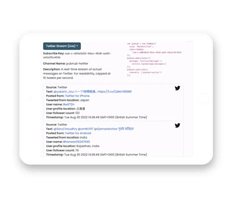 Data Streaming And Dashboards Developer Path Pubnub