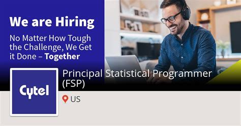 Job Principal Statistical Programmer Fsp At Cytel Us Jayne Stegman