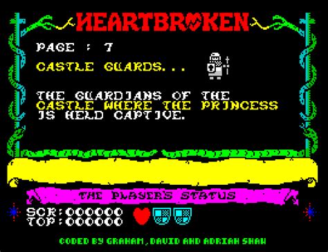 VGJUNK HEARTBROKEN ZX SPECTRUM