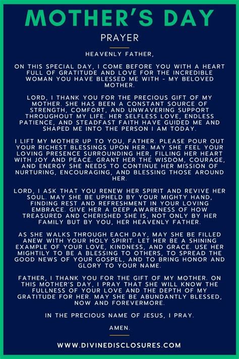 Mothers Day Prayer 🙏💐 Uplifting Prayer To Honor Moms In 2025 Mother