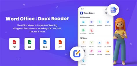 دانلود برنامه Docx Reader And Word Office اندروید بازار
