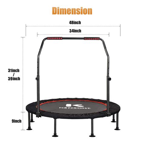Ultimate Mini Trampoline For Home Workouts Kensone Fitness
