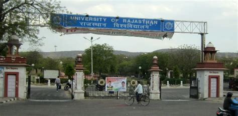 Rajasthan University Uniraj Jaipur Admission 2025 2026 Eligibility