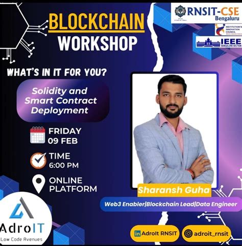 Solidity Blockchain Future Workshop Blockchaintechnology