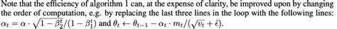 Adam And Other Adaptive Algorithms Use Epsilon The Wrong Way · Issue