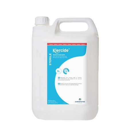 Klercide Detergent Neutre Sterile En Bidon De 5 L Sterigene Store