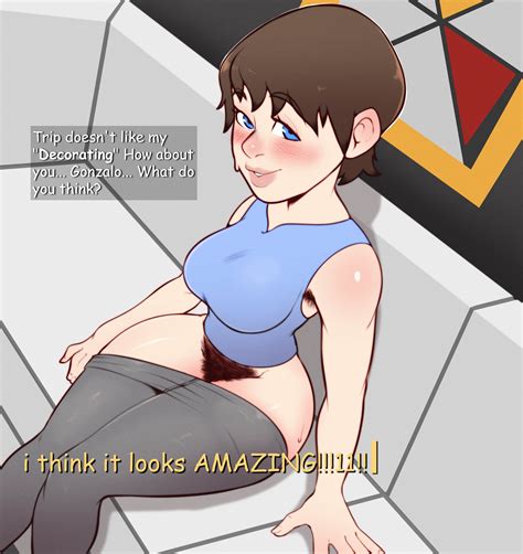 Rule 34 2d 2d Artwork Armpit Hair Blue Eyes Blush Brown Hair Bushy