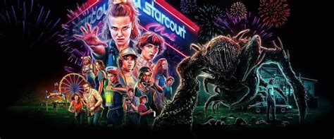 Fotomural Stranger Things Temporada 3 Cartel Series