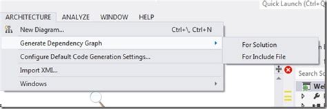 Dependency Graph In Visual Studio 2012 Understand Your Code Better