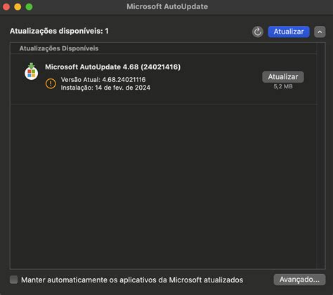 Why Do I See A Microsoft Update On My Mac Rmacos