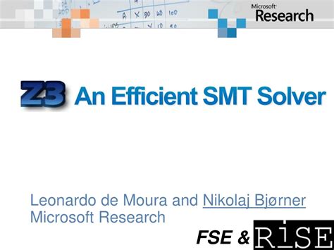 Ppt An Efficient Smt Solver Powerpoint Presentation Free Download
