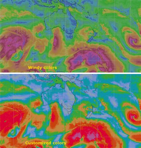 Wind Speed Values On Map Windy Community