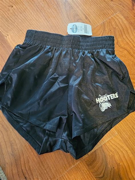 New Vintage Hooters Original Dolphin Style Shorts Bl Gem