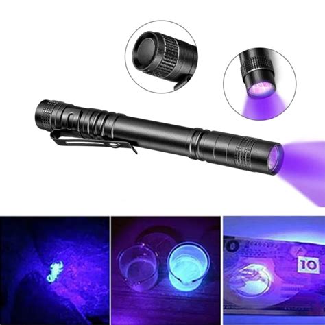 Kingswick Uv Black Light Flashlight Small Blacklight Flashlights Pen
