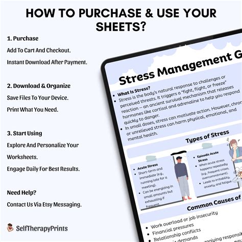Stress Management Guide Stress Relief Toolkit Mental Health