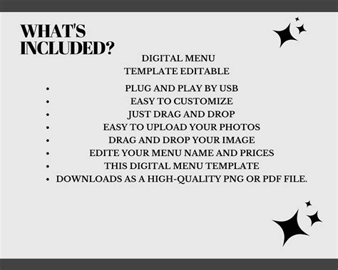 Taco Menu Board Template Digital Menu Board Restaurant Menu Board
