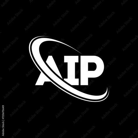 Aip Logo Aip Letter Aip Letter Logo Design Initials Aip Logo Linked With Circle And Uppercase